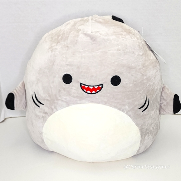 Squishmallows | Toys | Gordon Og Black Tip Fins Open Mouth Shark 22 Htf ...
